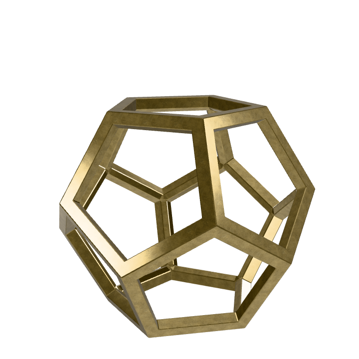 Dodekaeder Geometrisch Fest - Kostenlose 3D-Modelle auf Pixabay