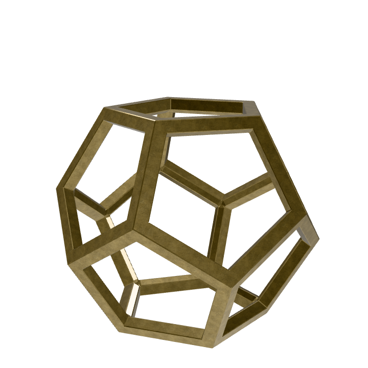Dodekaeder Geometrisch Fest - Kostenlose 3D-Modelle auf Pixabay