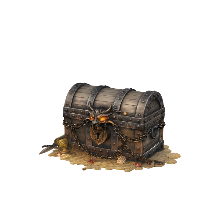 Treasure Chest Cursed Demon - Free 3D Models on Pixabay