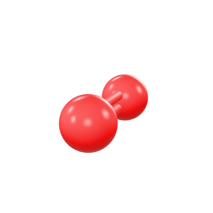 Oxygen Molecule Atom - Free 3D Models on Pixabay