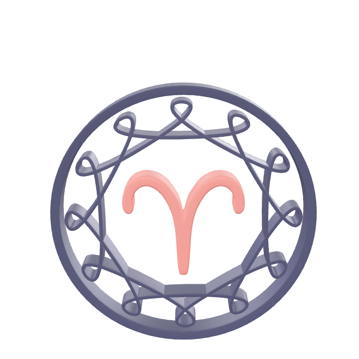Tanda-Tanda Zodiak Aries - Model 3D Gratis di Pixabay