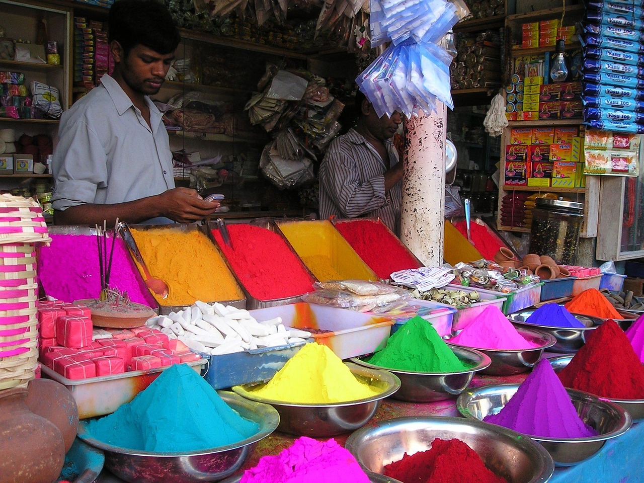 India Market To Dye - Free photo on Pixabay