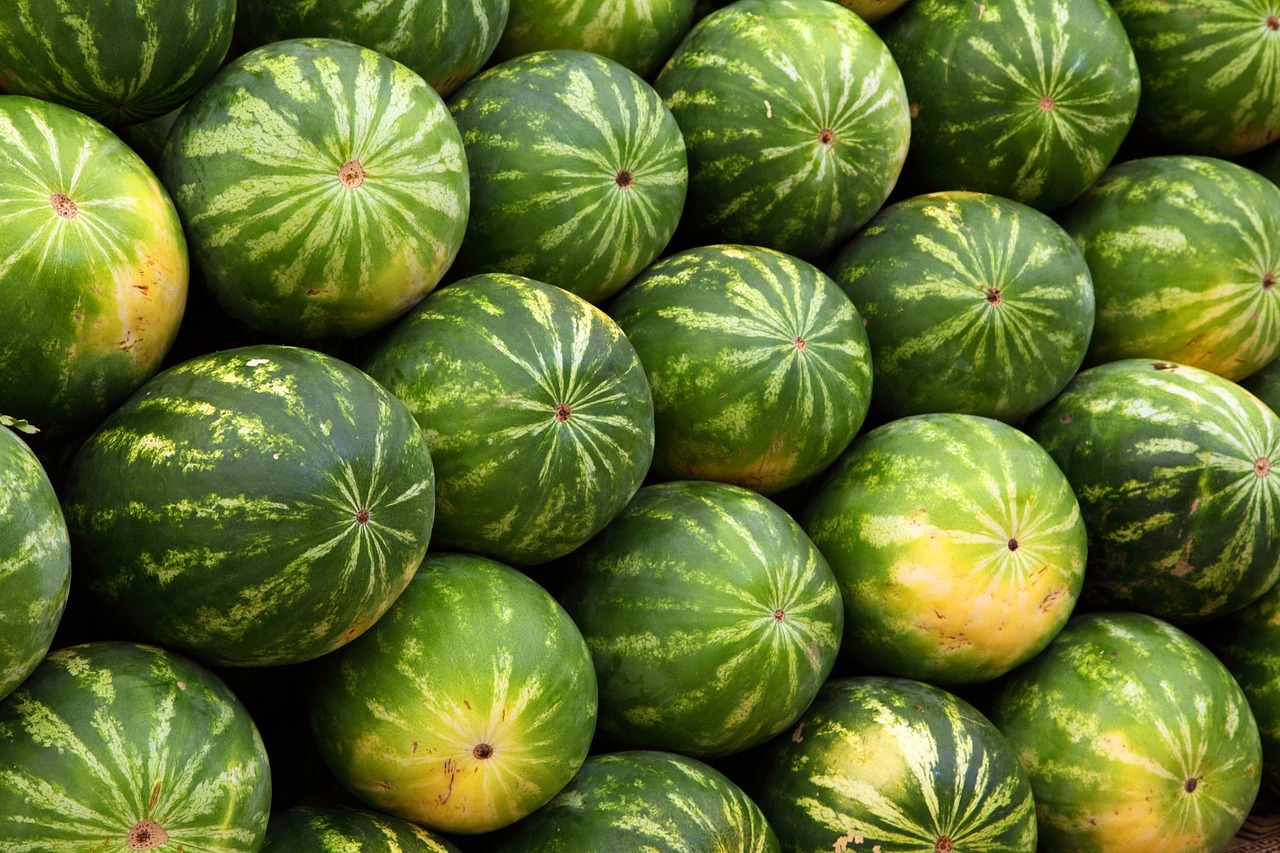 Watermelons Fruits Produce Free Photo On Pixabay