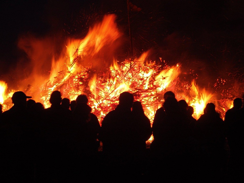 Easter Fire Sunset - Free photo on Pixabay - Pixabay