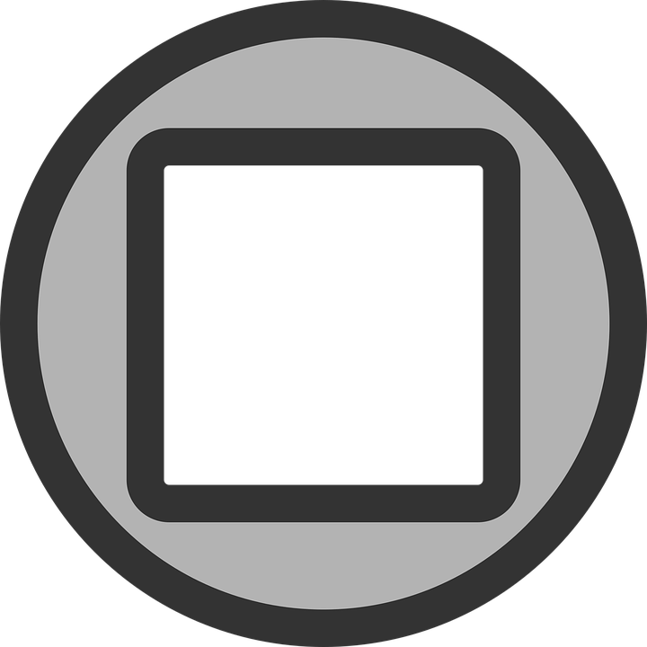 Download Stop, Button, Square. Royalty-Free Vector Graphic - Pixabay