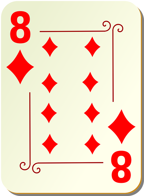 Download Eight, Diamonds, Playing Cards. Royalty-Free Vector Graphic ...