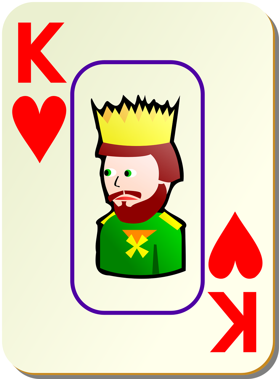Download Hearts, King, Playing. Royalty-Free Vector Graphic - Pixabay