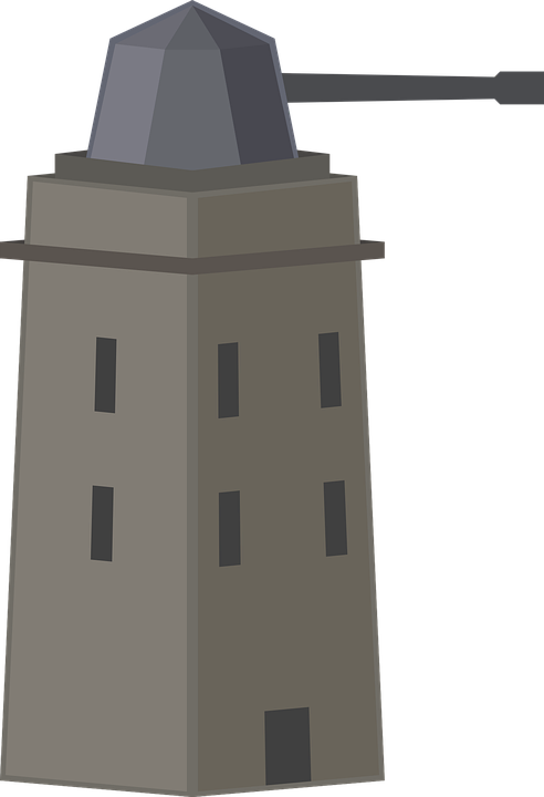 Download Tower, Gun, Weapon. Royalty-Free Vector Graphic - Pixabay