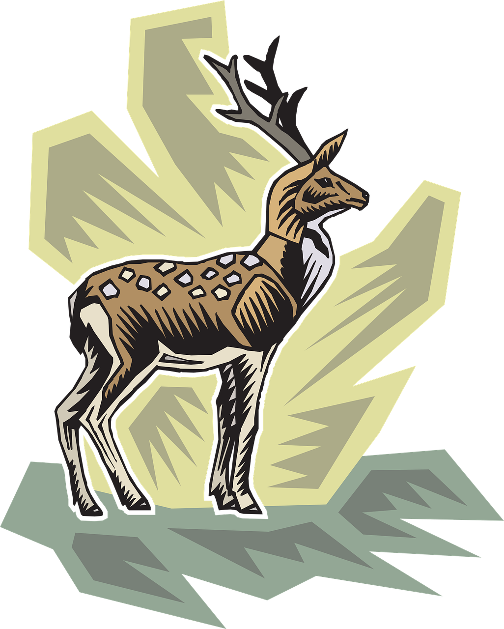 10,000+ Free Stylized Deer & Deer Images - Pixabay