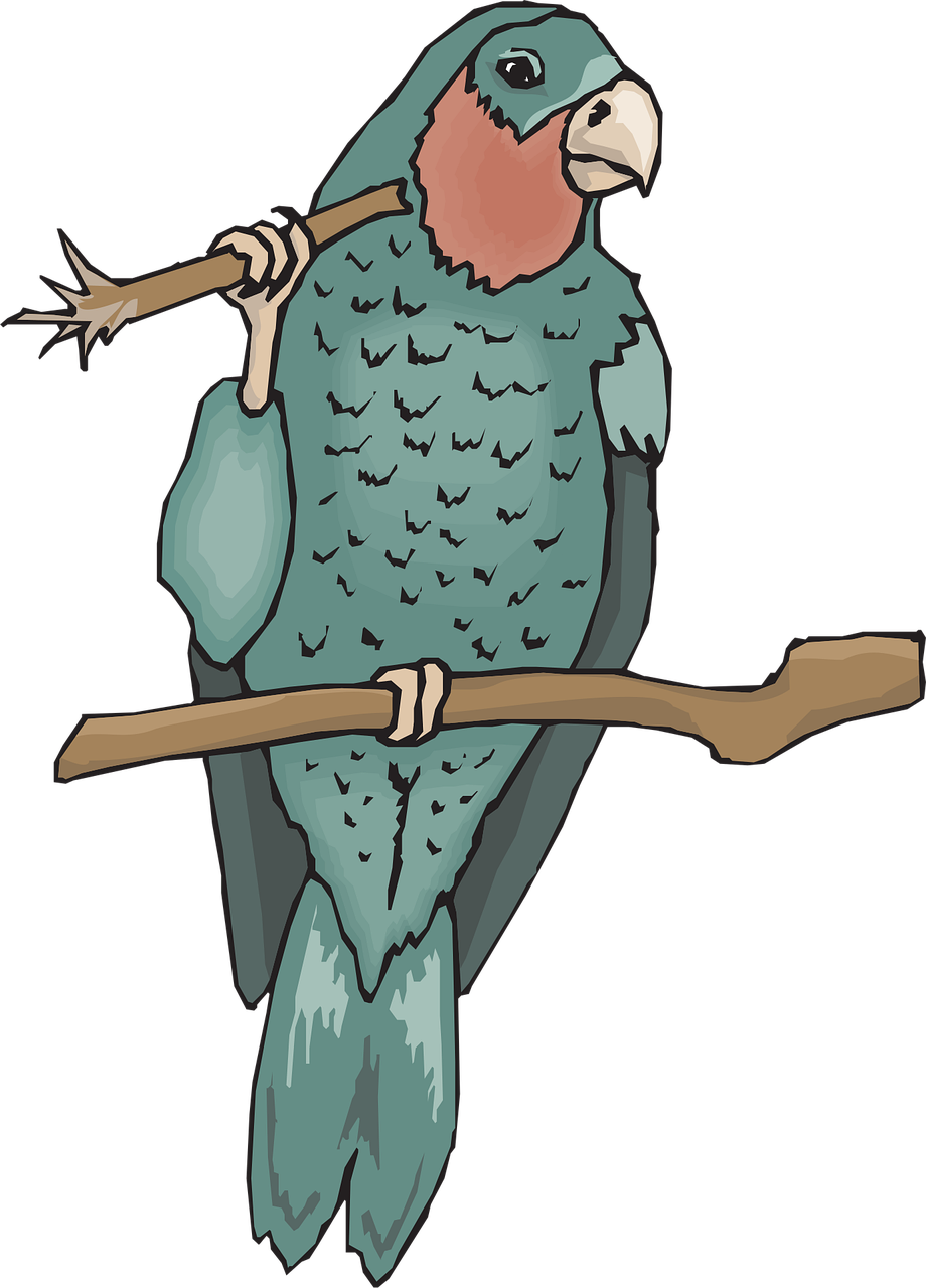 Download Bird, Branch, Wings. Royalty-Free Vector Graphic - Pixabay