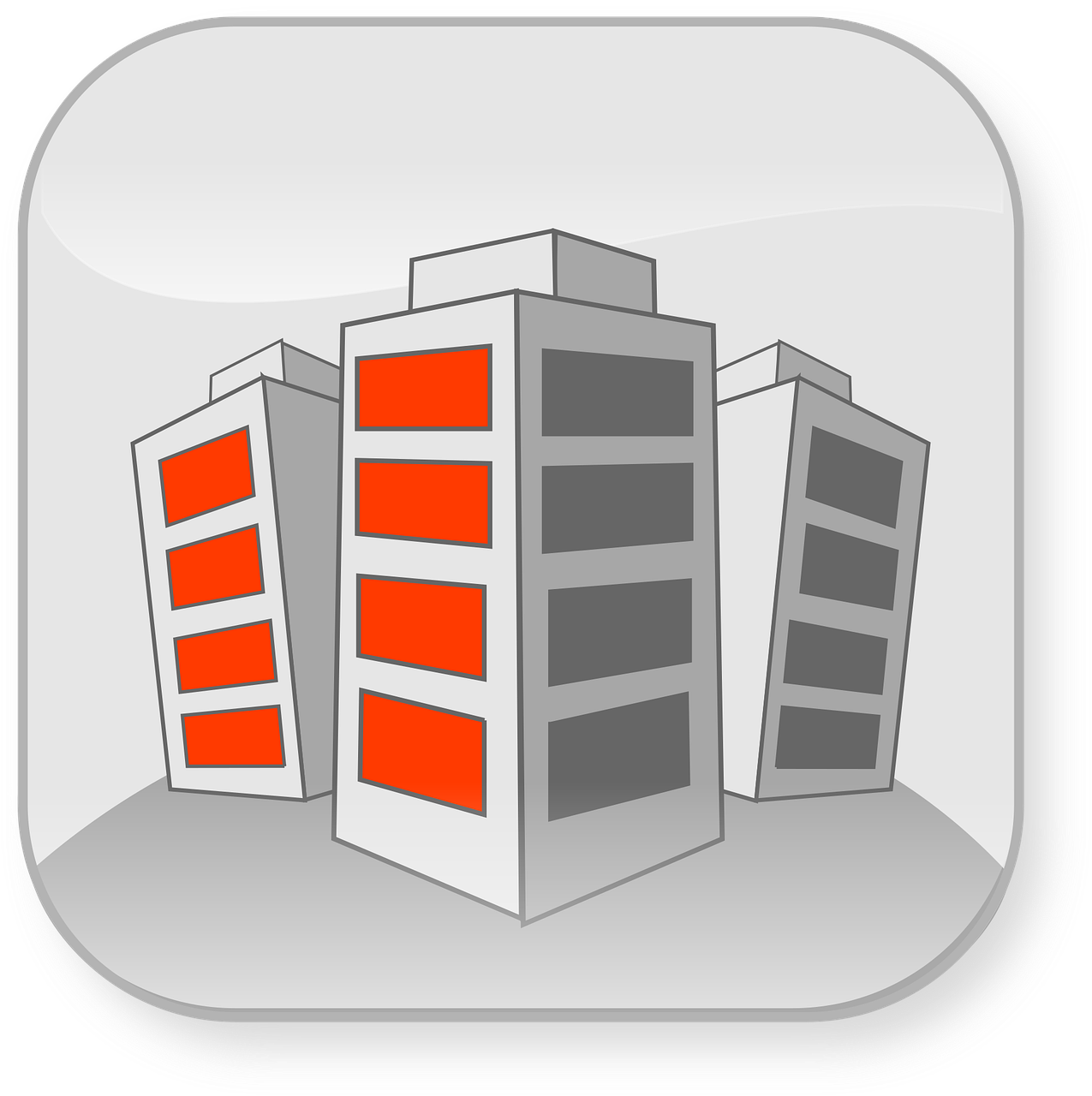 Edificio Alto Tres - Gráficos vectoriales gratis en Pixabay - Pixabay