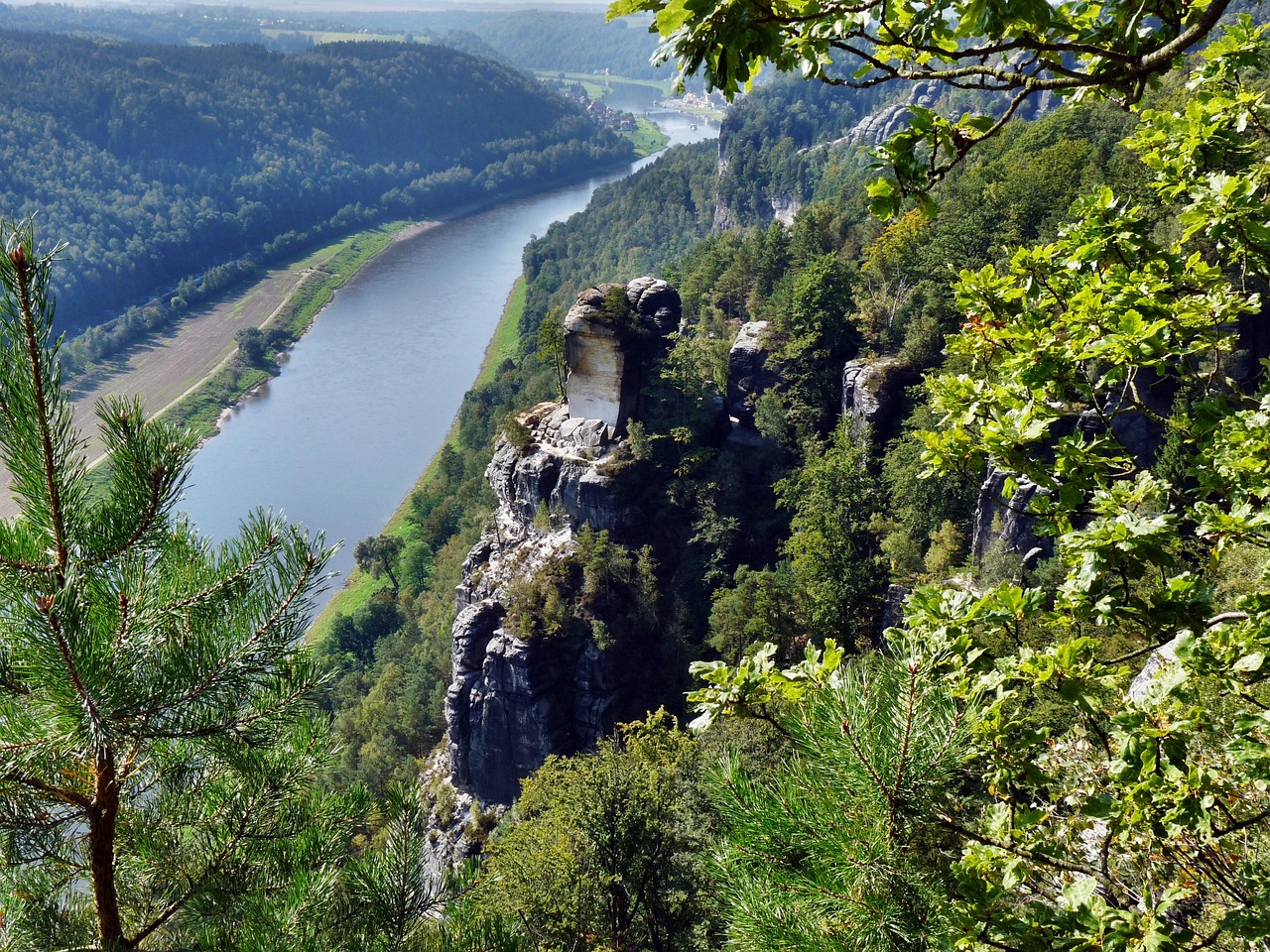 View From The Bastion To Elbe - Free photo on Pixabay - Pixabay