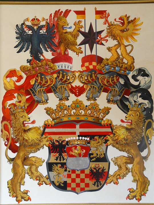Wappen Gemälde Bunt - Kostenloses Foto auf Pixabay