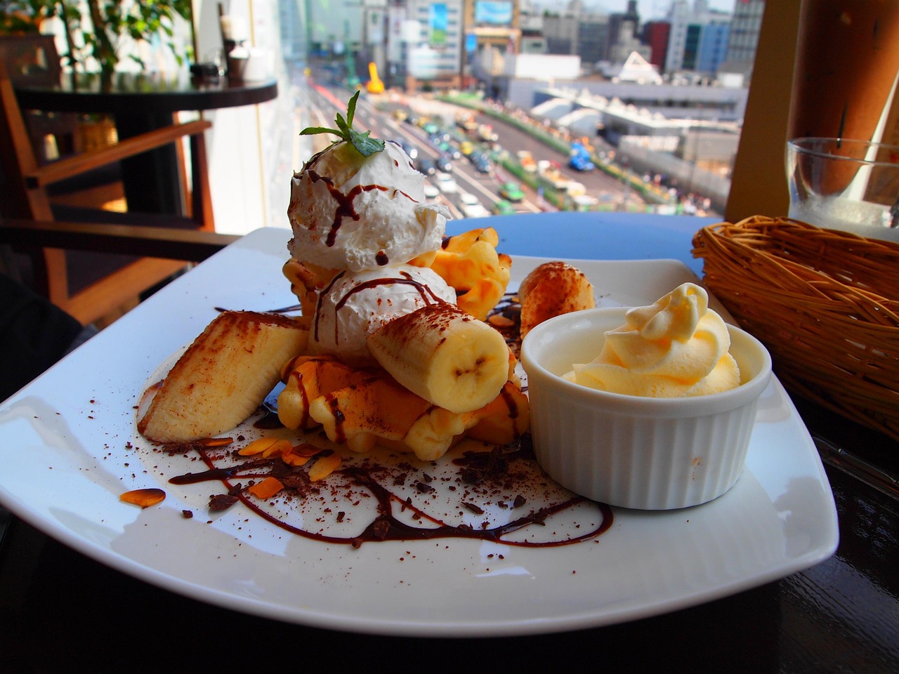 Waffle Dessert Ice - Free photo on Pixabay - Pixabay