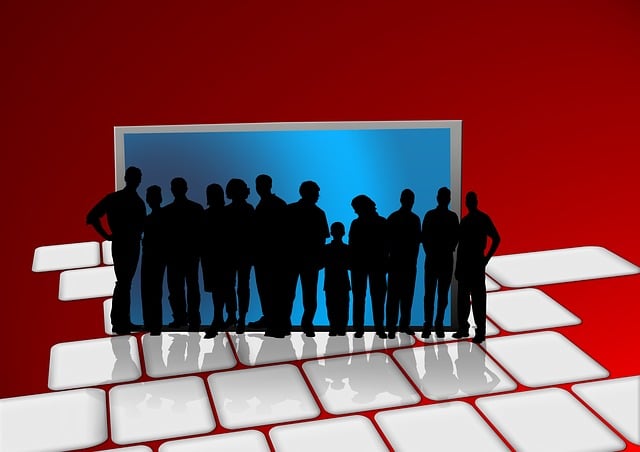 Download People, Computer, Keyboard. Royalty-Free Stock Illustration ...