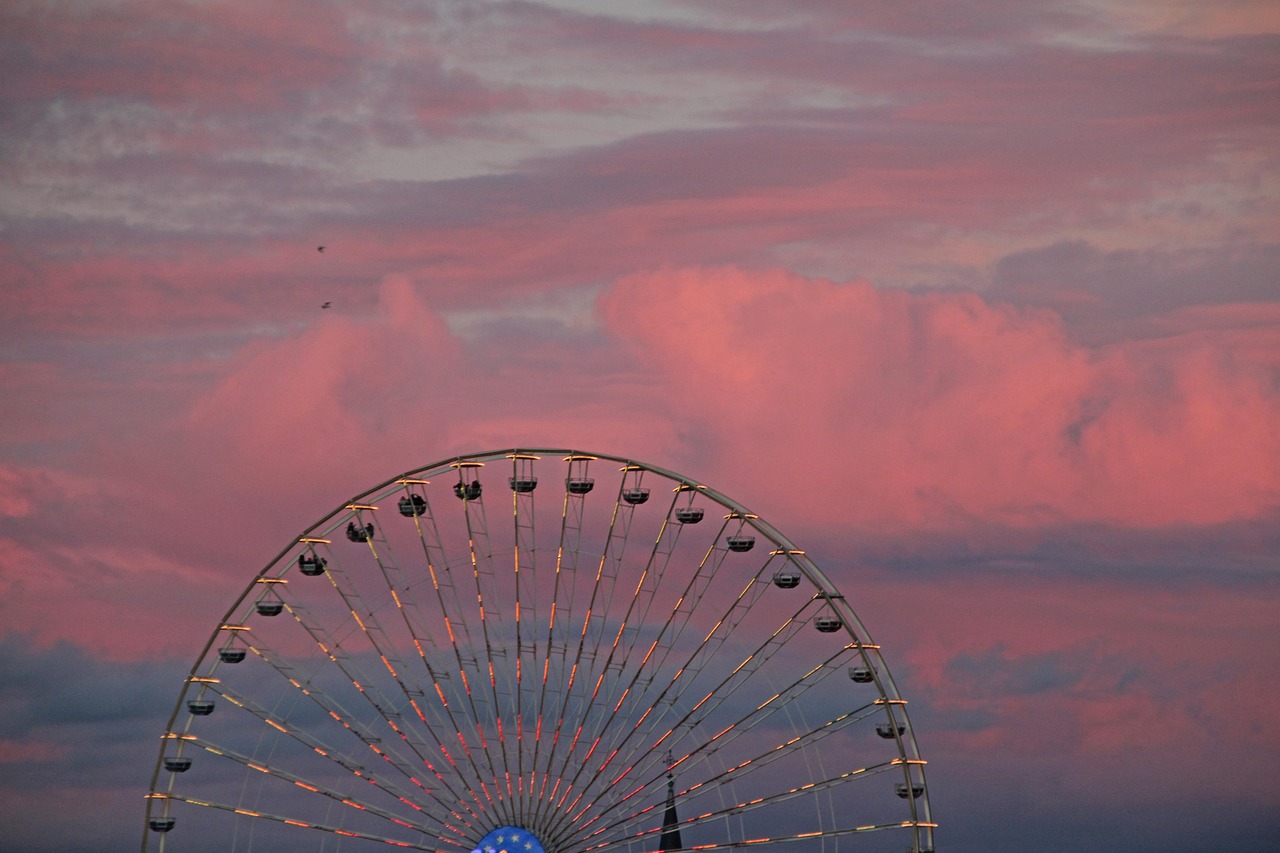 Ferris Wheel Fair Evening - Free photo on Pixabay - Pixabay