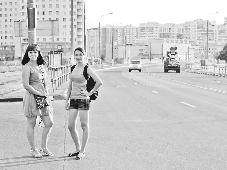 Girls Summer Road Free Photo On Pixabay Pixabay