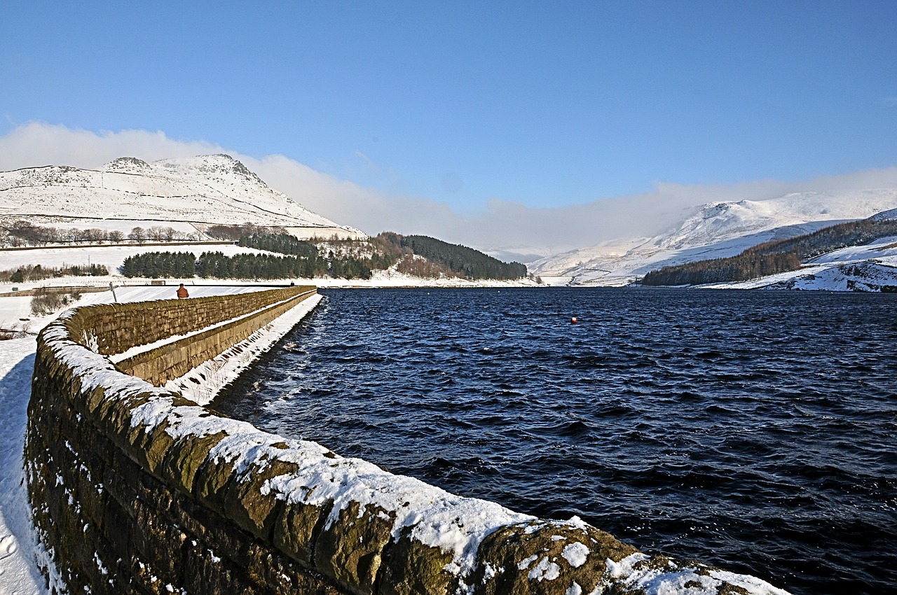 Dovestones Resovoir With Winter - Free photo on Pixabay - Pixabay