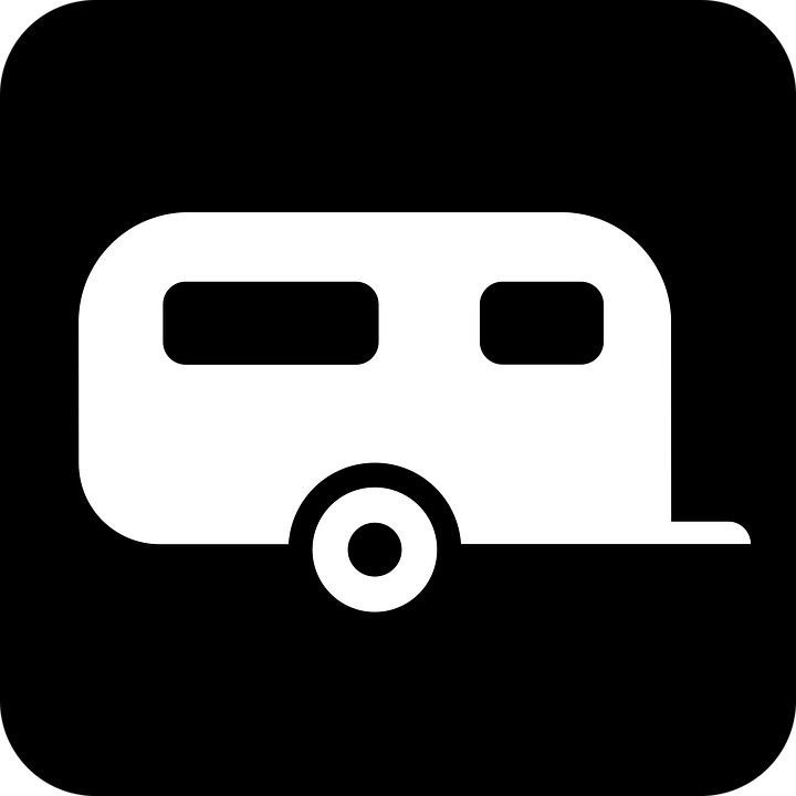 Download Trailer, Mobile Home, Black. Royalty-Free Vector Graphic - Pixabay