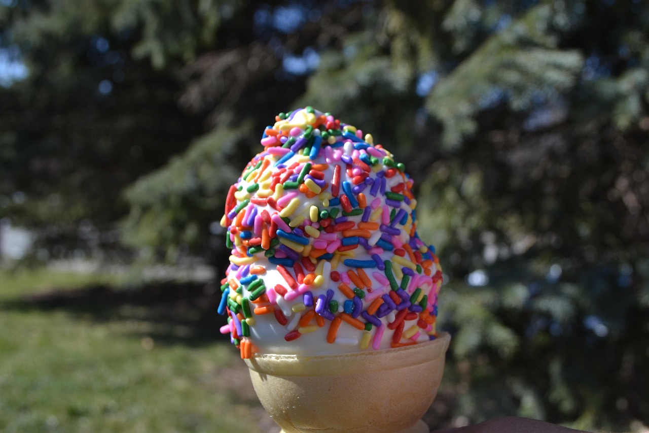 Ice Cream Sprinkles - Free photo on Pixabay