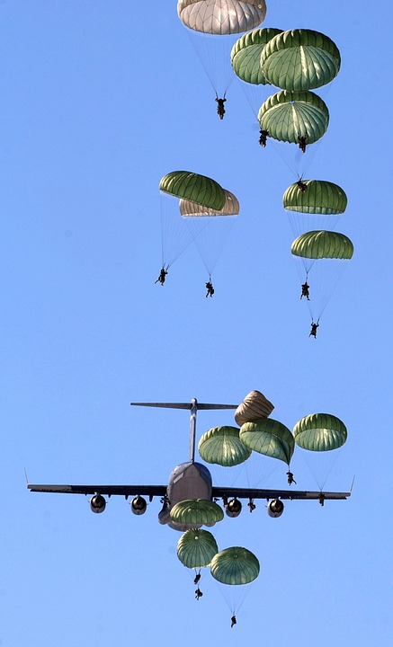 Parachutes Parachutists Plane - Free photo on Pixabay