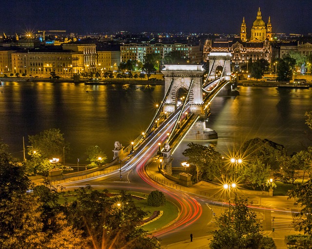Evening City Bridge Chain - Free photo on Pixabay