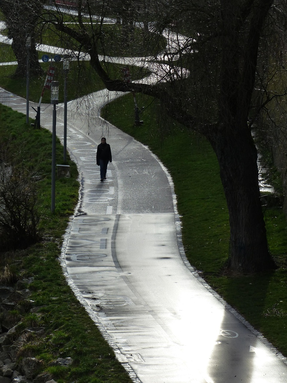 Sidewalk Pedestrian Road Bike - Free photo on Pixabay