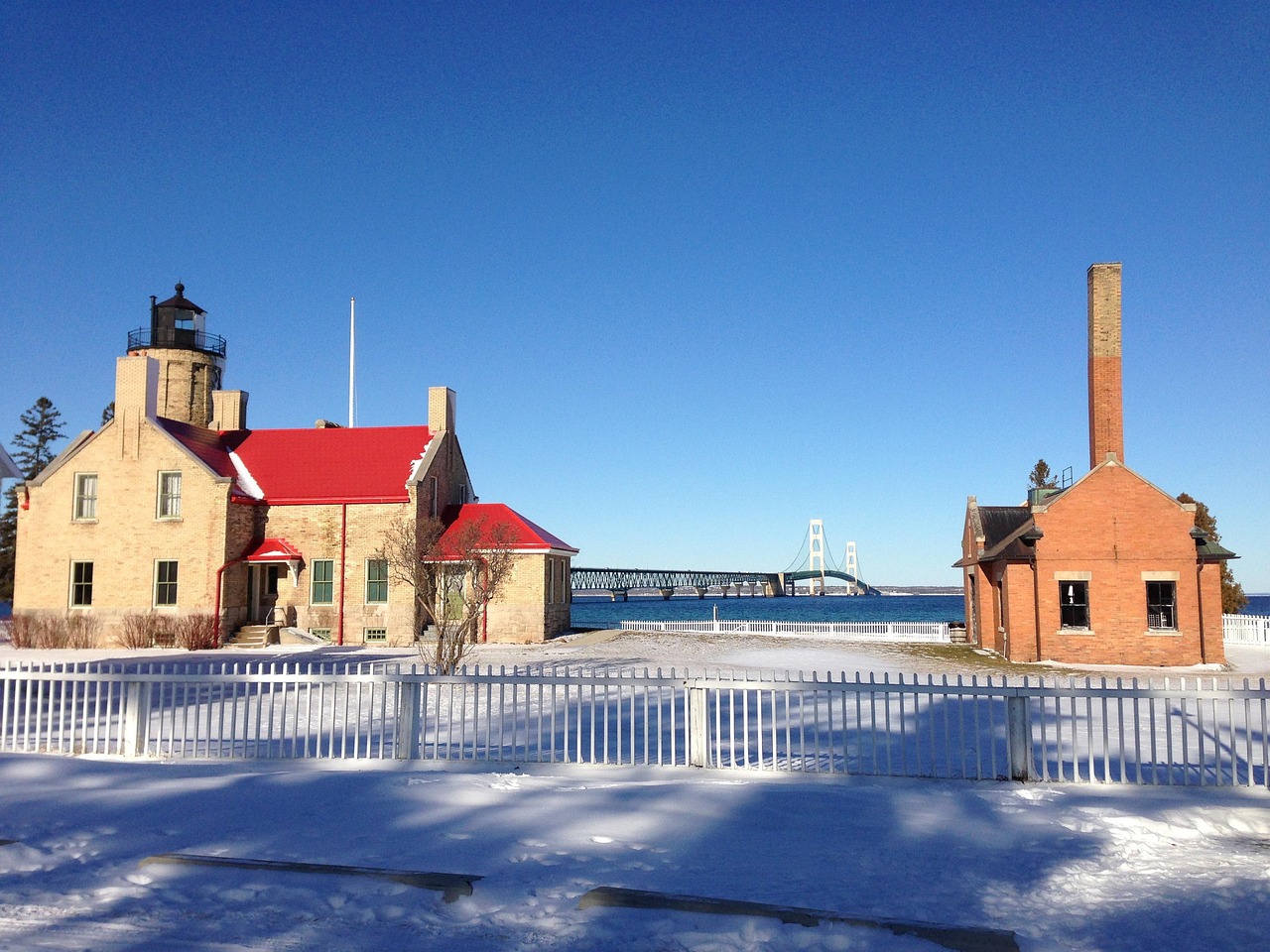 Mackinac Bridge City - Free photo on Pixabay