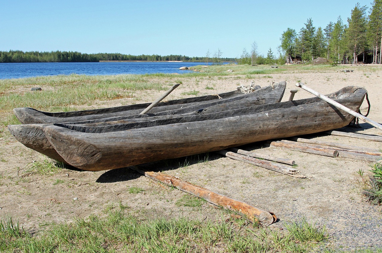 Barcos Piragua Finlandia Paisaje - Foto gratis en Pixabay