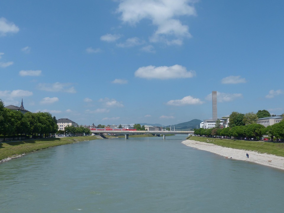 Salzach Fluss Salzburg - Kostenloses Foto auf Pixabay - Pixabay