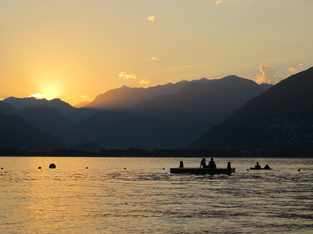 Sunset Evening Atmosphere Lake - Free photo on Pixabay - Pixabay