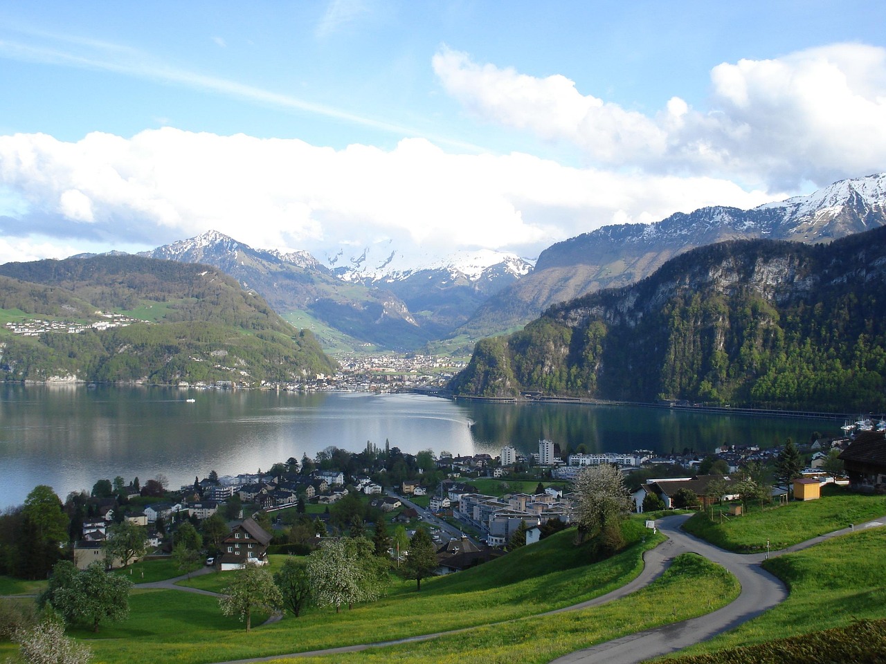 Paisajes Paisaje Lago Suiza - Foto gratis en Pixabay