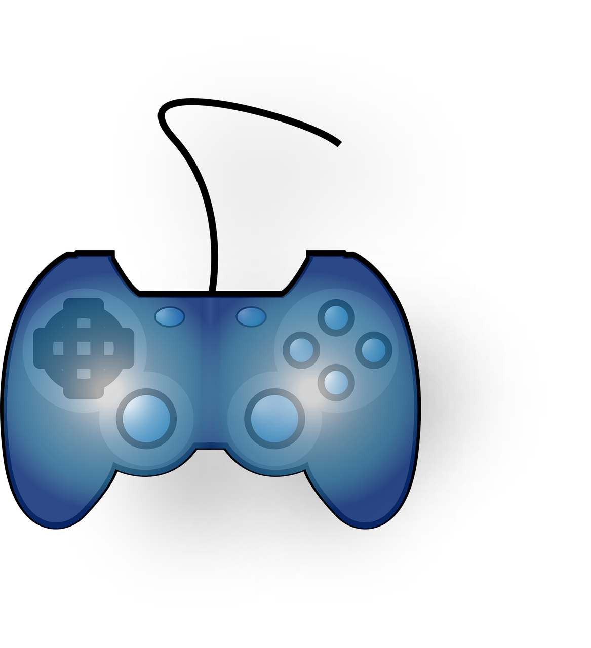 Computer Joystick Clipart