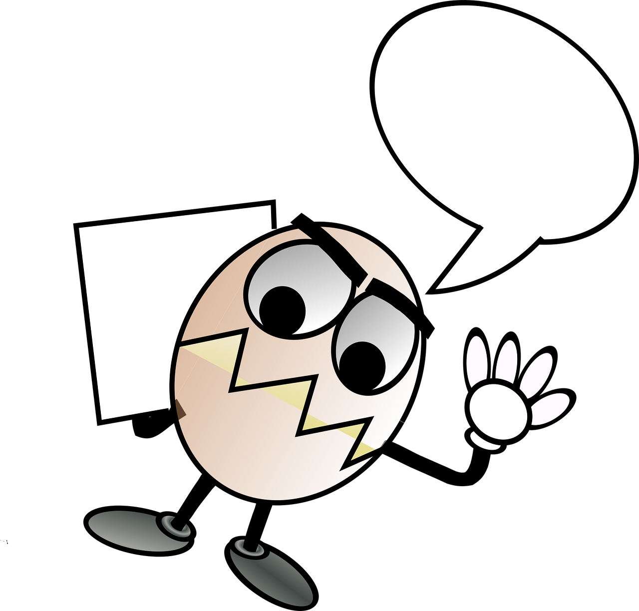 Download Egg, Guy, Talking. Royalty-Free Vector Graphic - Pixabay