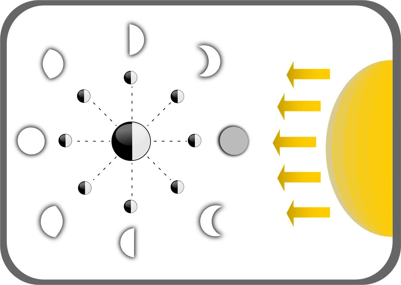 20 000 Gambar Fase Bulan Bulan Gratis Pixabay