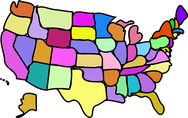 60+ Free United States Map & United States Images - Pixabay