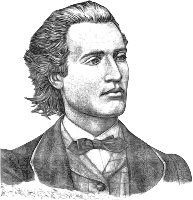 Mihai Eminescu Om Portret - Grafică vectorială gratuită pe Pixabay