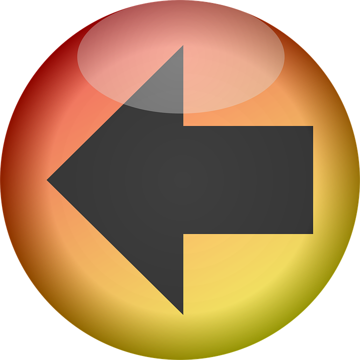 Button Glossy Arrow Free Vector Graphic On Pixabay
