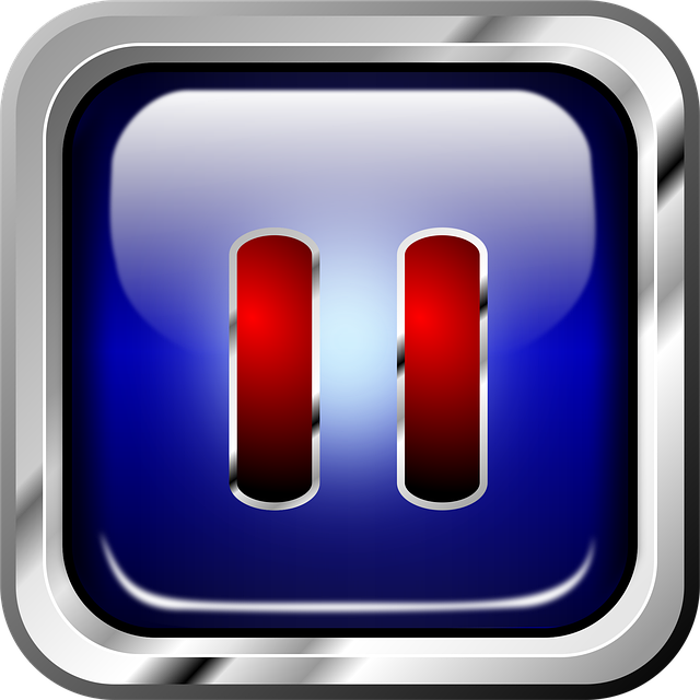 Free Pause Button Vector Art - Download 2,367+ Pause Button Icons ...