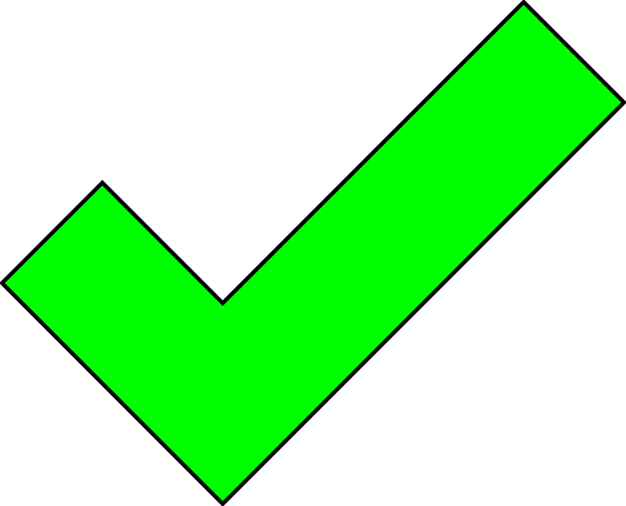 Ok Check Vinkje Gratis Vectorafbeelding Op Pixabay
