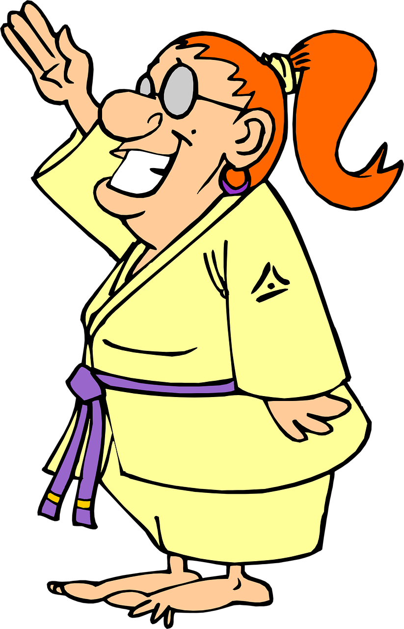 Download Woman, Karate, Sports. Royalty-Free Vector Graphic - Pixabay
