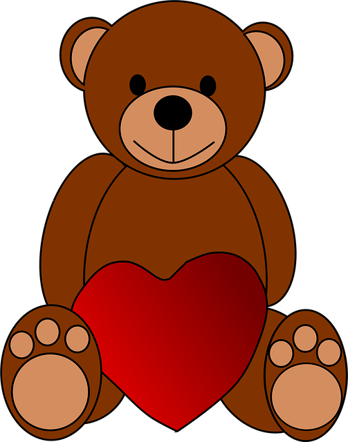 Free Bear With Hearts Vector Art - Download 3,343+ Bear With Hearts ...