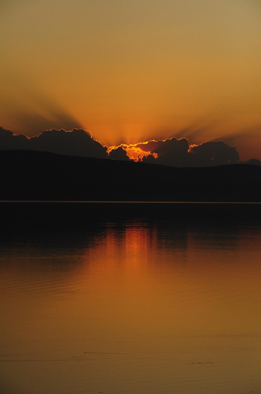 Sunset Lake Landscape Water - Free photo on Pixabay - Pixabay