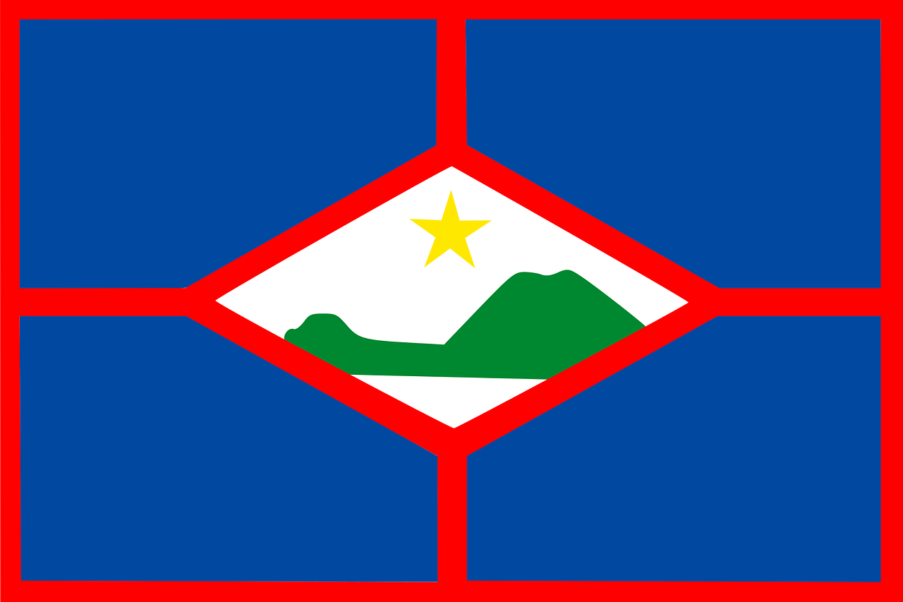Download Sint Eustatius, Flag, National Flag. Royalty-Free Vector ...