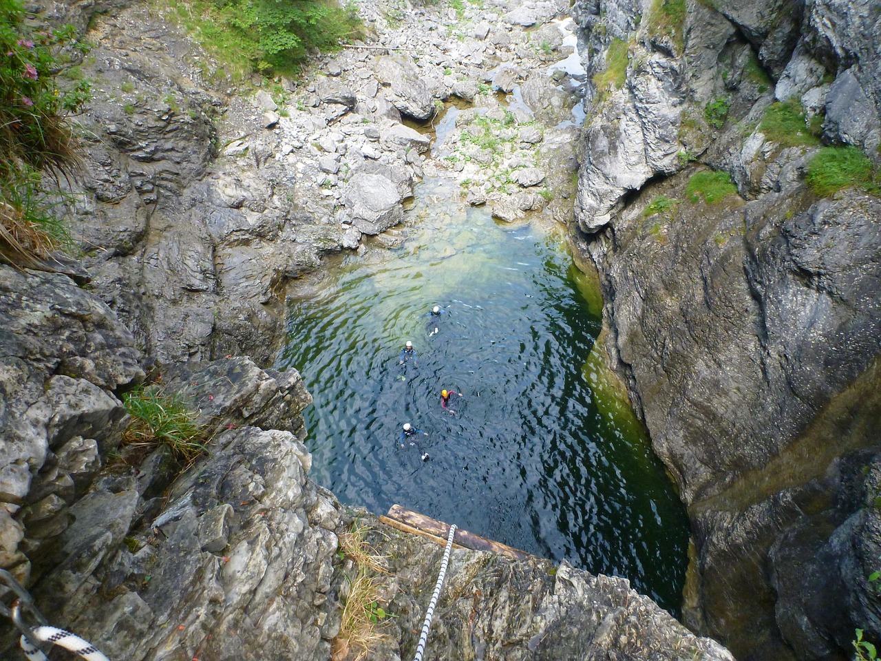 Canyoning Waterfall River - Free photo on Pixabay