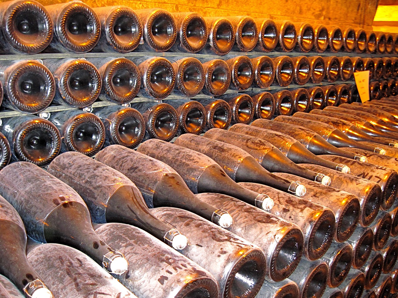 Champagne Bottles Winery - Free photo on Pixabay
