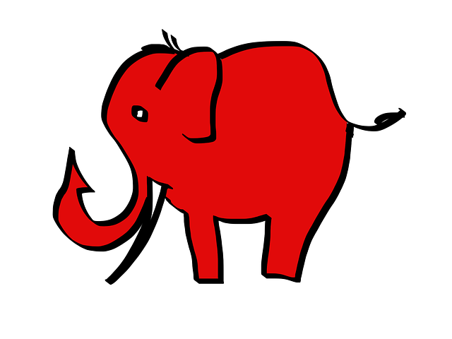 Elefante Rojo Dibujos Animados - Imagen gratis en Pixabay - Pixabay