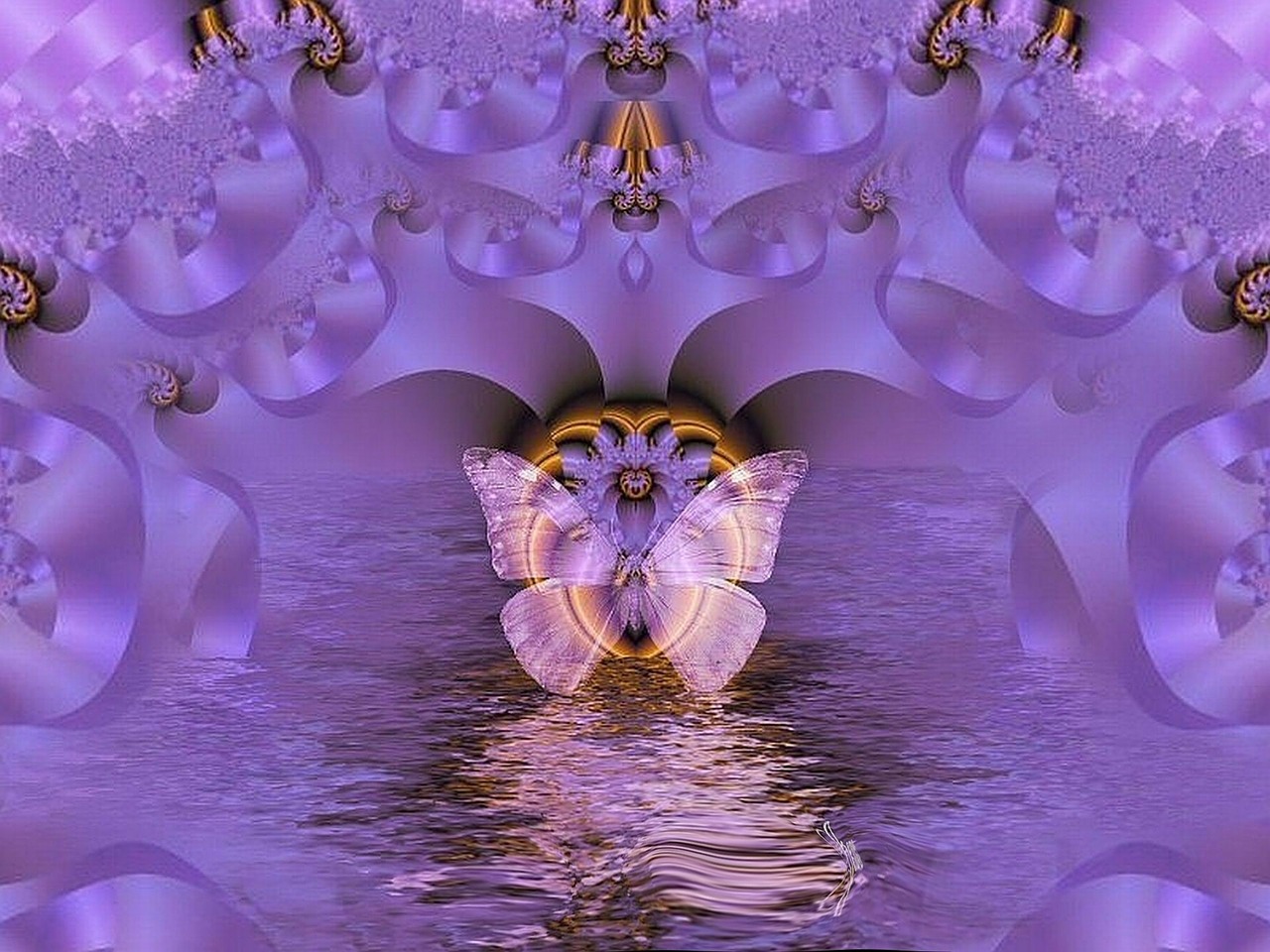 Download Fractal, Reflection, Graphic. Royalty-Free Stock Illustration ...