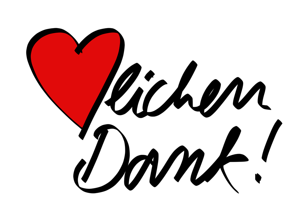 Heart Thank You Thanks To Free Image On Pixabay