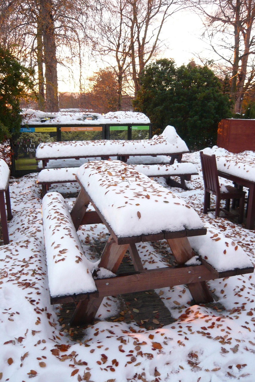 Picnic Tables Snow Winter - Free photo on Pixabay - Pixabay